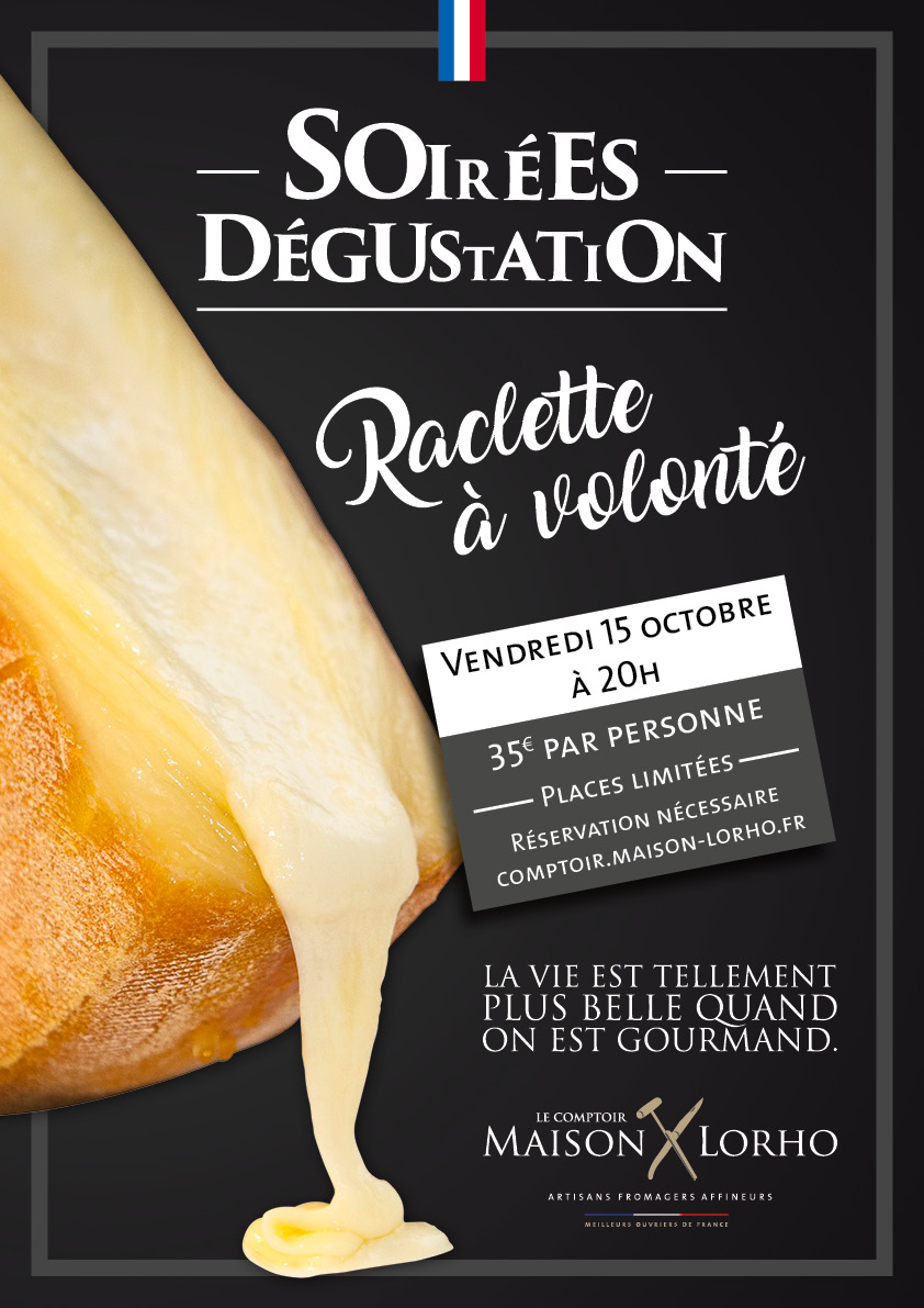 Soirée Raclette à volonté - Maison Lorho